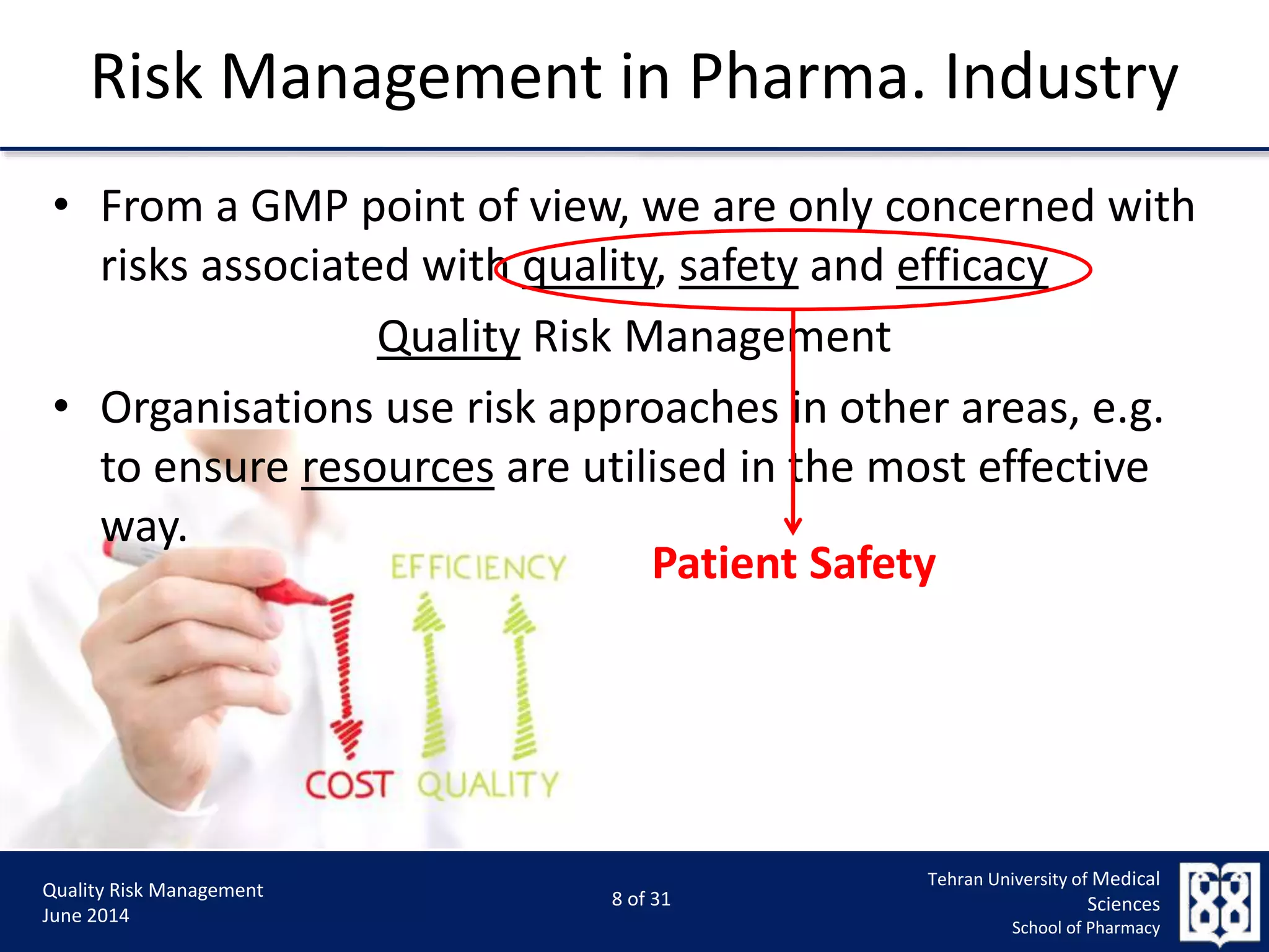Quality Risk Management | PPTX