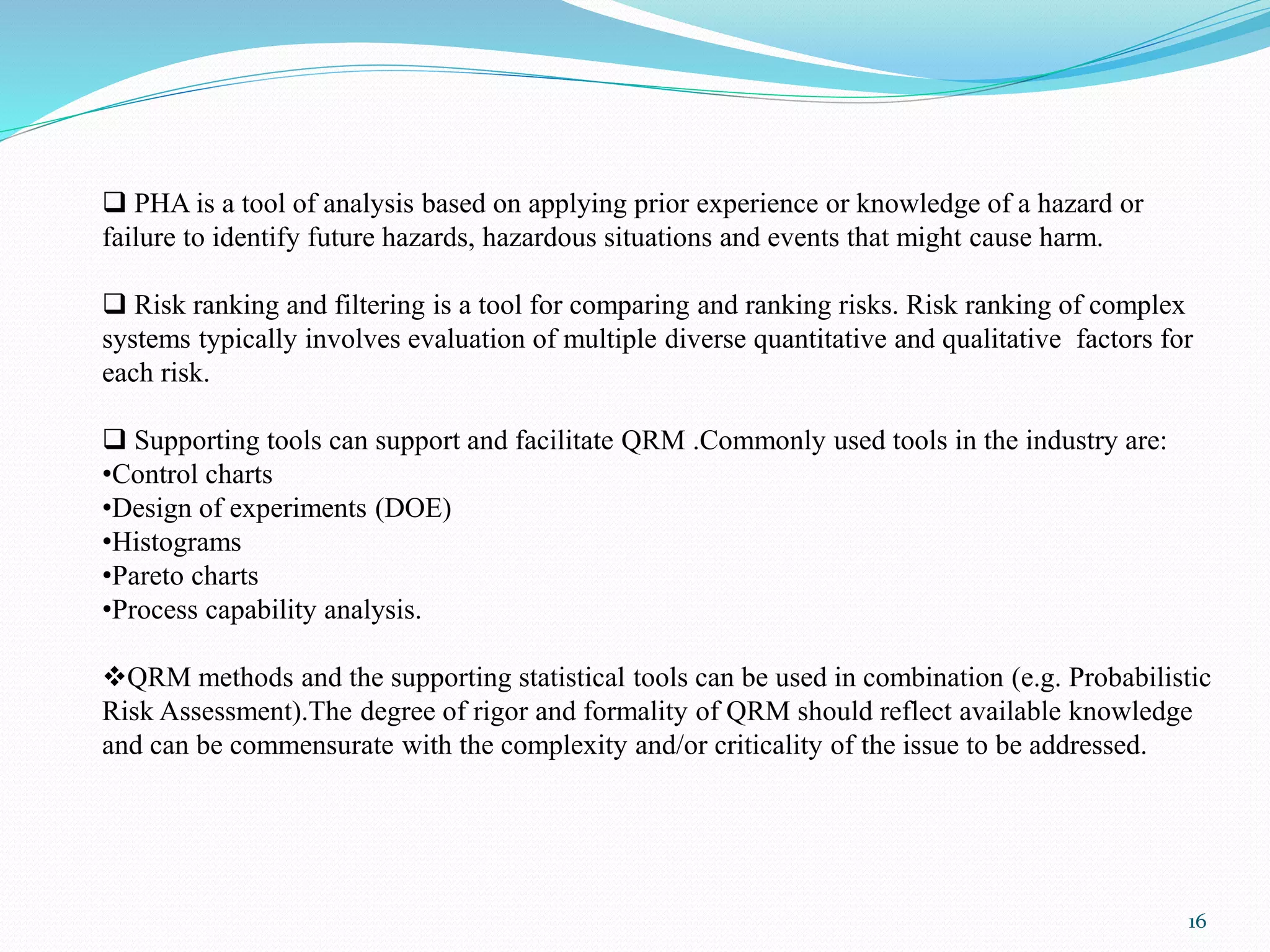 Quality Risk Management | PPTX