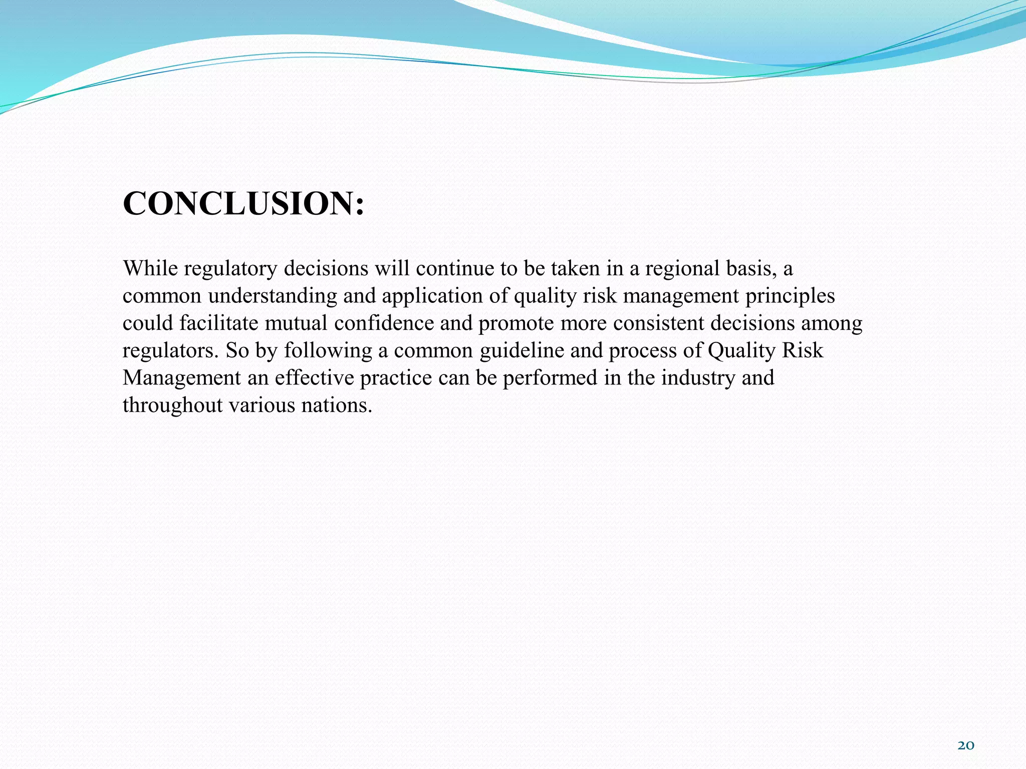 Quality Risk Management | PPTX