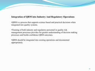 Quality Risk Management | PPTX