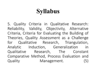 Qualitative Research Methods | PDF