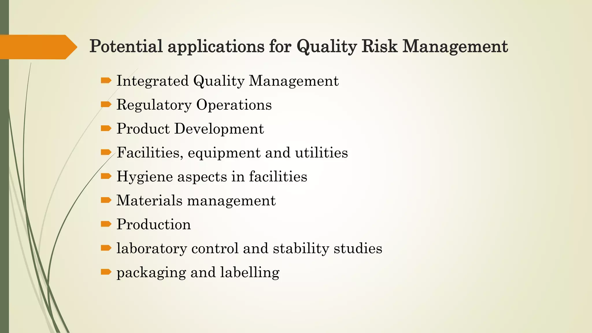Quality Risk Management | PPTX