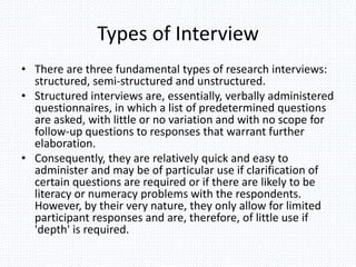 Qualitative Research Methods | PPT