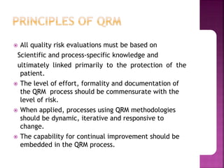 Qrm presentation | PPTX