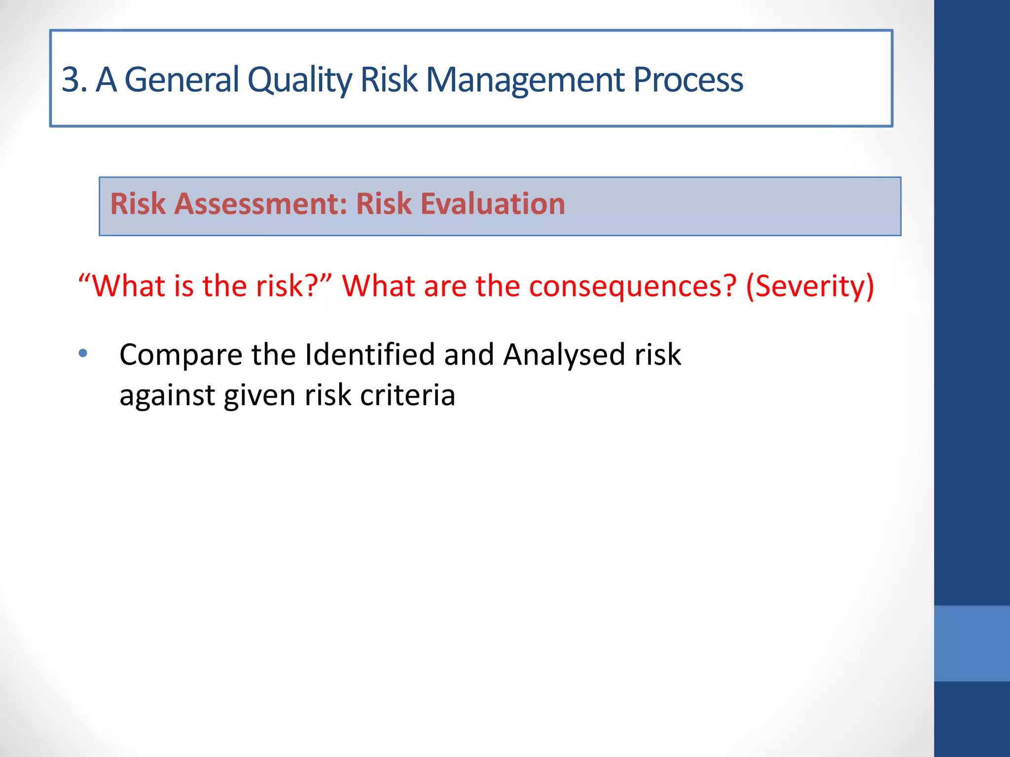 Quality Risk Management | PDF