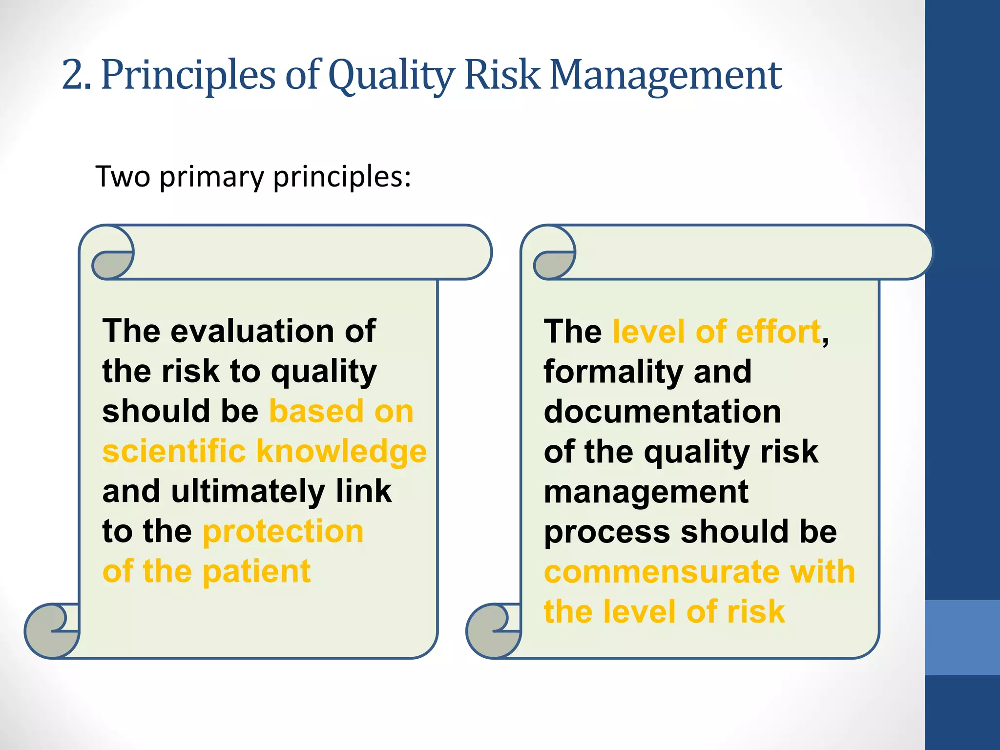 Quality Risk Management | PDF