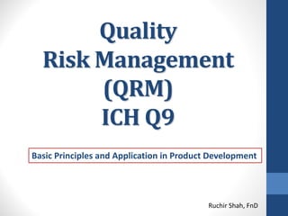 Quality Risk Management | PDF