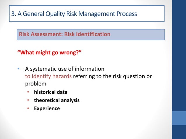 Quality Risk Management | PDF