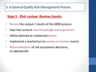 Quality Risk Management | PDF