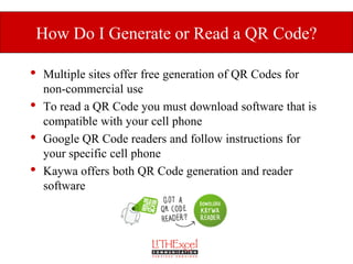 DEX - QR Codes | PPT