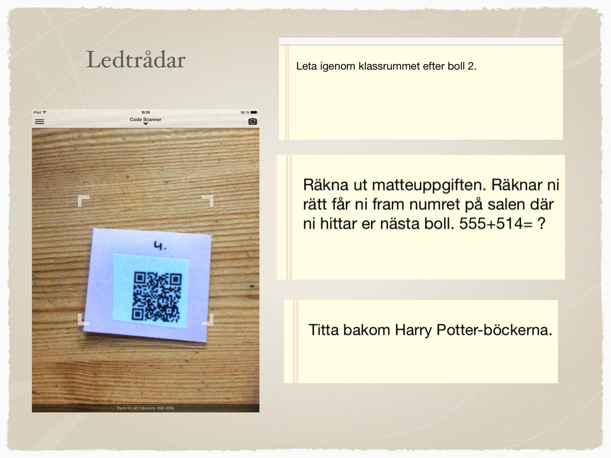 Skattjakt med QR-koder | PDF