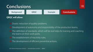 QRQC - Quick Response Quality Control | PDF