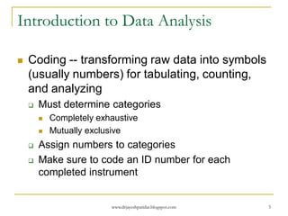 Data analysis | PDF