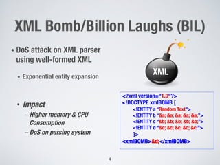 Known XML Vulnerabilities Are Still a Threat to Popular Parsers ...