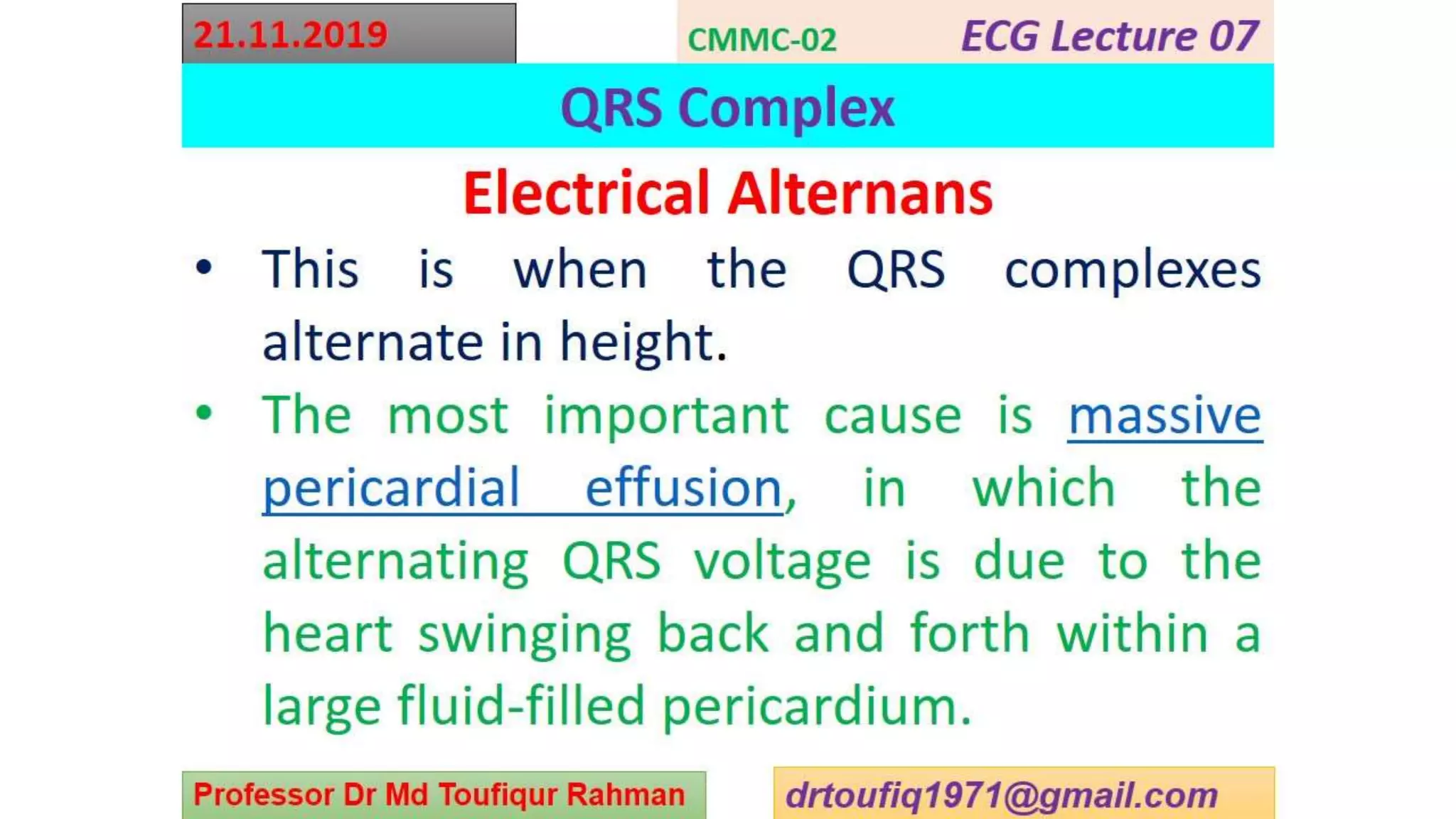 ECG -QRS complex | PPTX