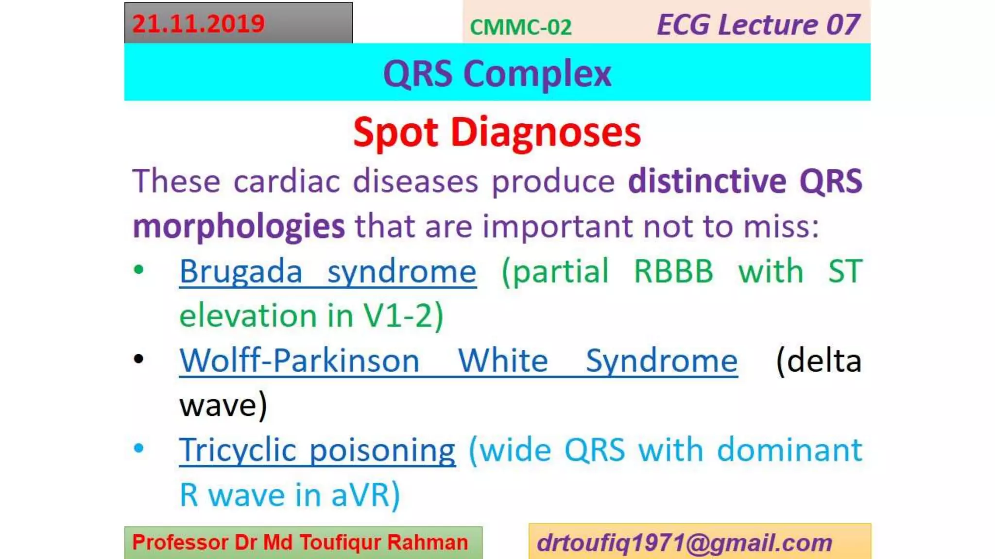 ECG -QRS complex | PPTX