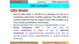 ECG -QRS complex | PPTX