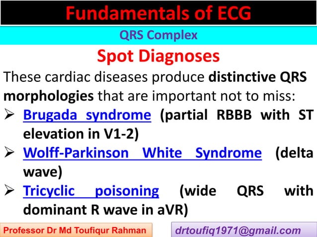 Approach to a patient with QRS complex abnormality in ECG | PPT