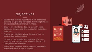 QR Smart.pptx QR COde Attendance Managemnet System | PPTX