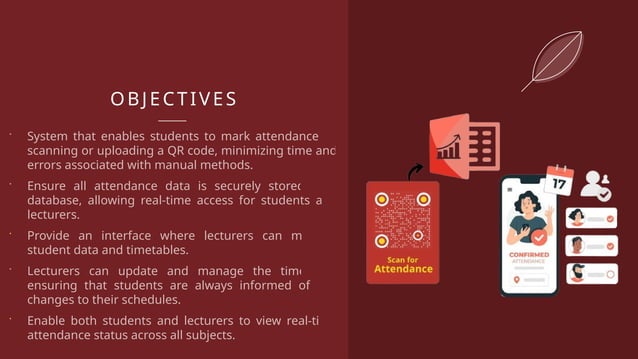 QR Smart.pptx QR COde Attendance Managemnet System | PPTX