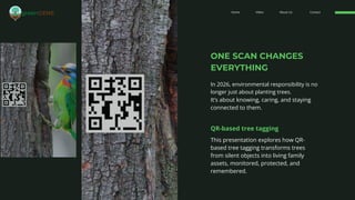 Tree Tagging by Rakesh Jain Indore: How QR Technology Builds Tree ...