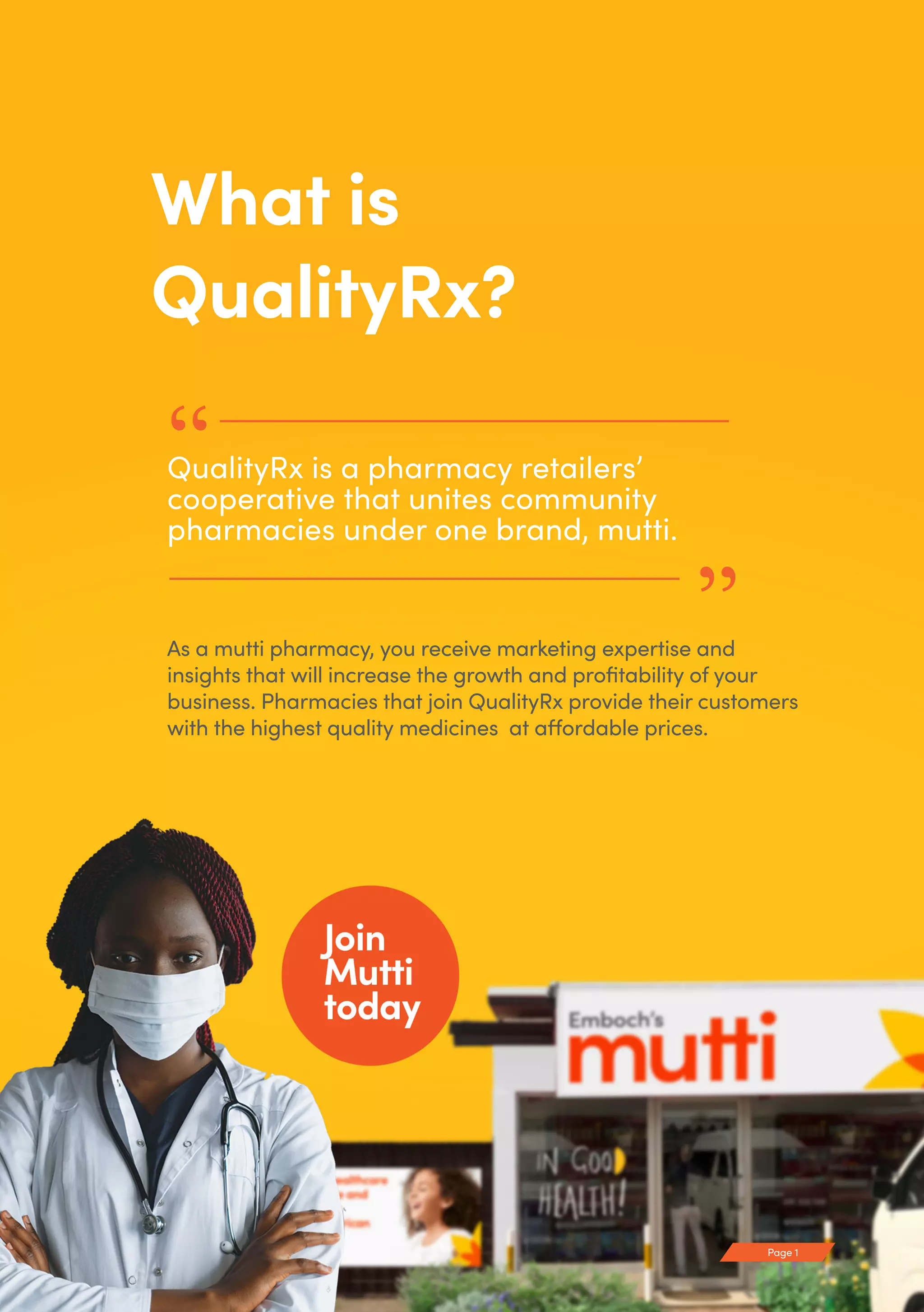 QualityRx Brochure | PDF