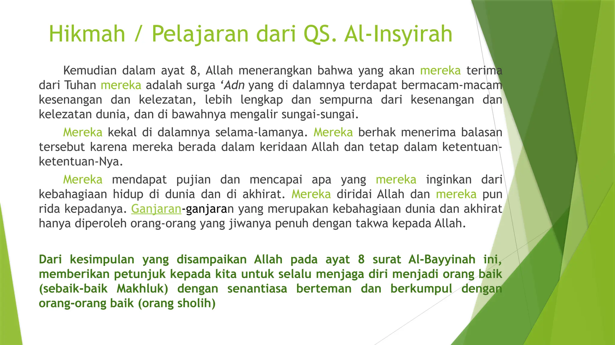 QS. Al-Bayyinah - Gemar Berteman Dengan Orang Baik.pptx QS. Al-Bayyinah - Gemar Berteman Dengan Orang Baik.pptx