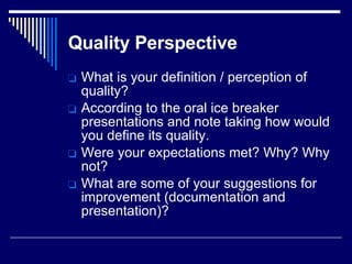 Qs 9000 Training Slides | PPT