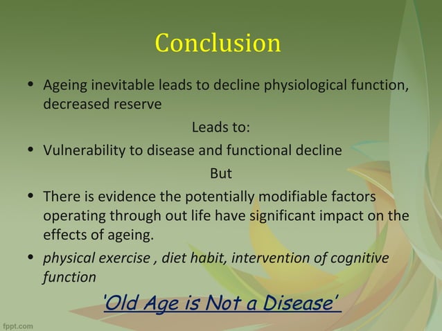 Unique Features of Geriatric Patients | PPT