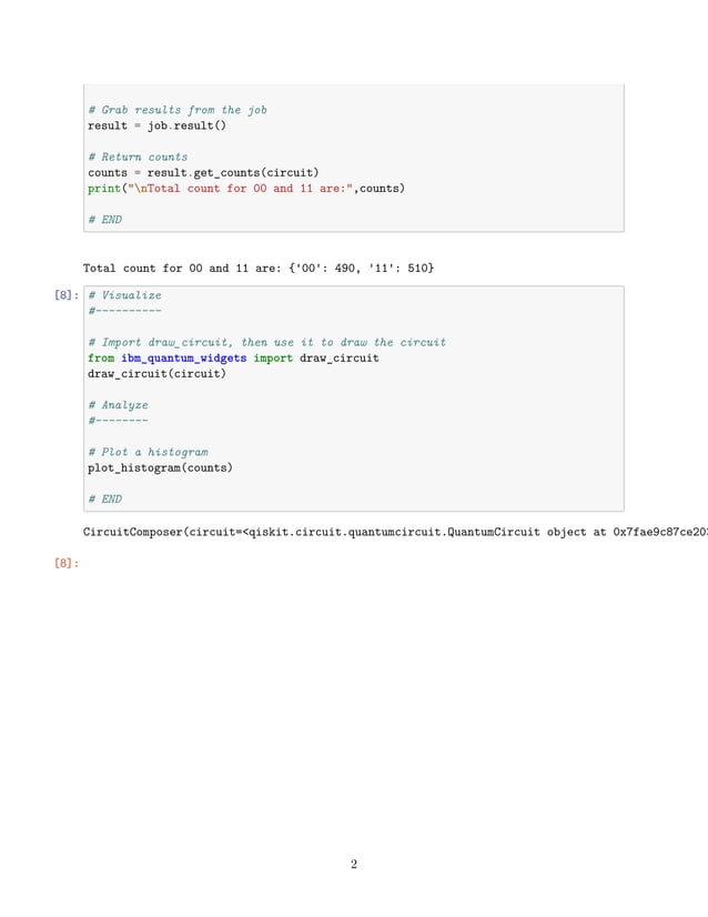 Qsam simulator in IBM Quantum Lab cloud | PDF
