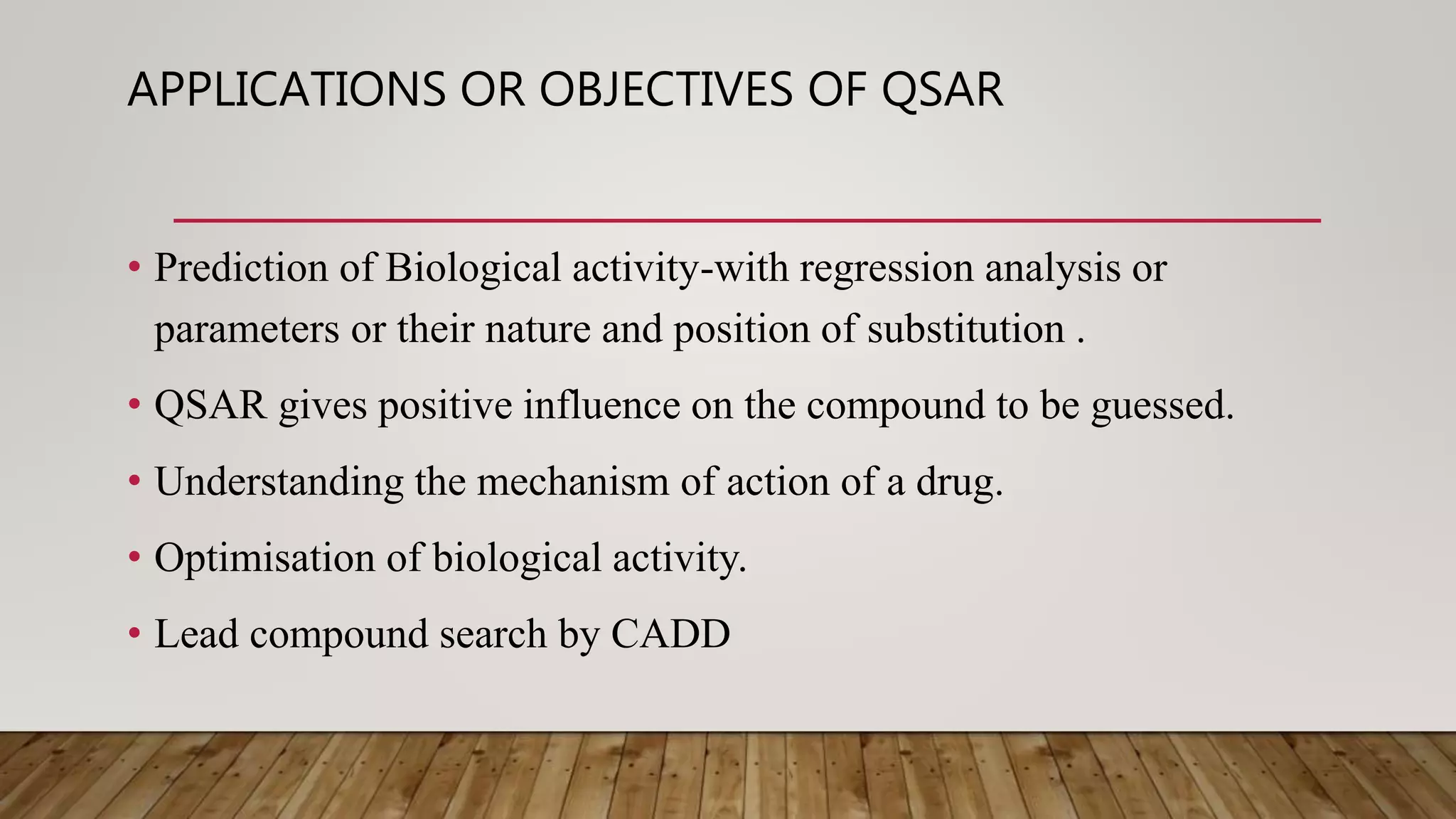 QSAR | PPTX