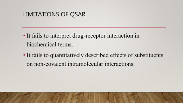 QSAR | PPTX | Chemistry | Science
