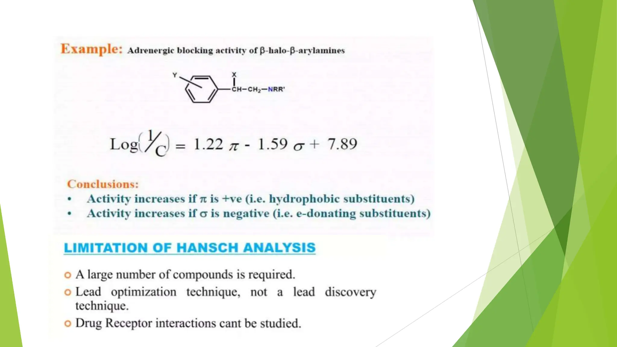 QSAR.pptx quantitative Analysis Of Structure Activity Relationship | PPTX
