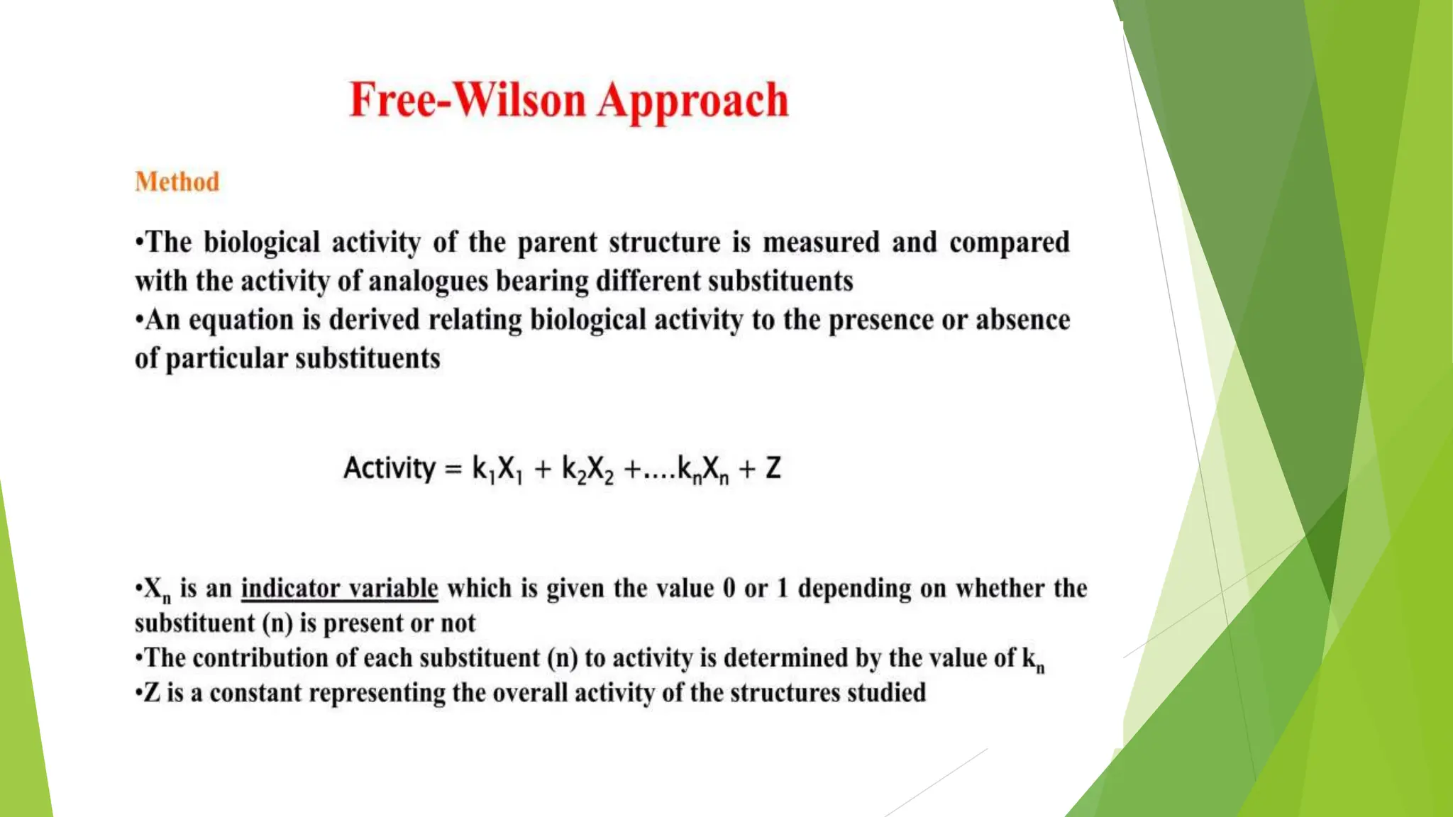 QSAR.pptx quantitative Analysis Of Structure Activity Relationship | PPTX