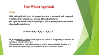 QSAR.pptx quantitative Analysis Of Structure Activity Relationship | PPTX