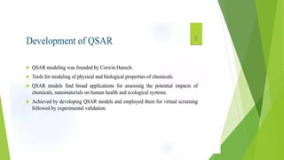 QSAR.pptx quantitative Analysis Of Structure Activity Relationship | PPTX