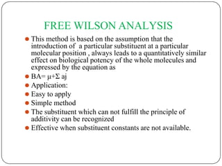 Quantitative Structure Activity Relationship | PPTX