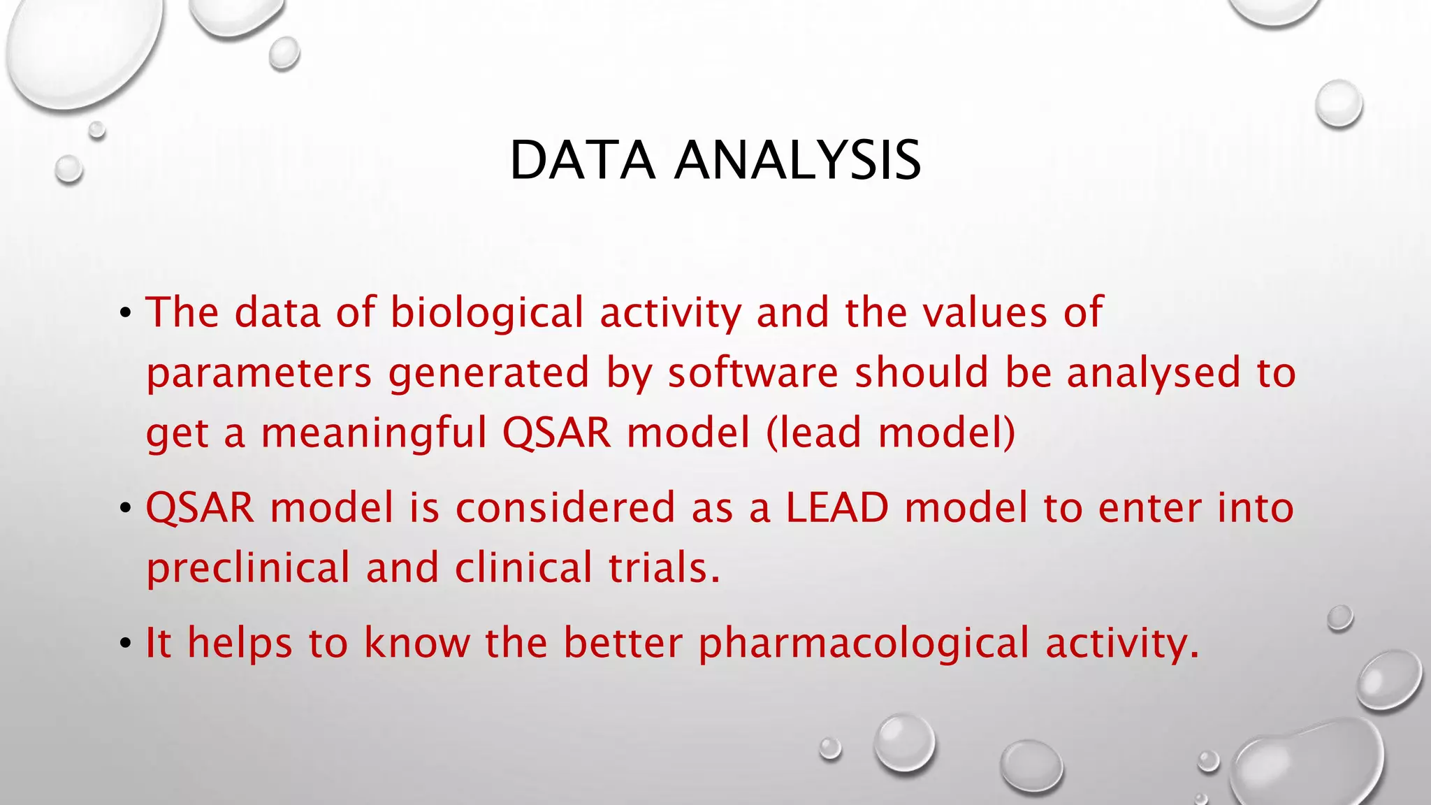 QSAR presentation | PPT