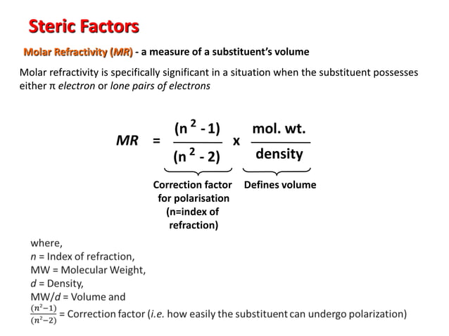 QSAR (Quantitative Structural Activity Relationship) | PPT
