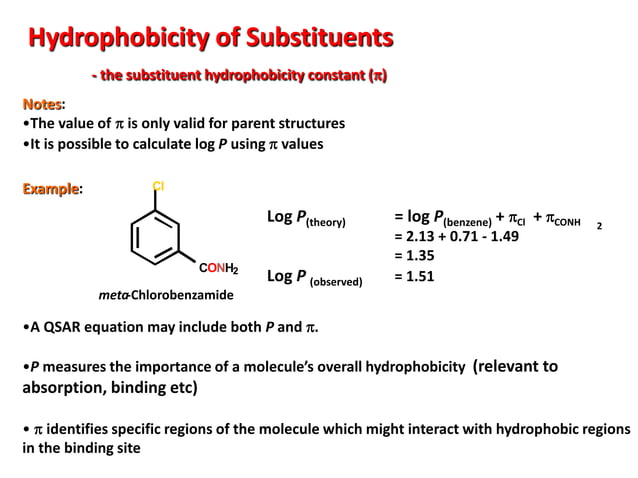 QSAR (Quantitative Structural Activity Relationship) | PPT