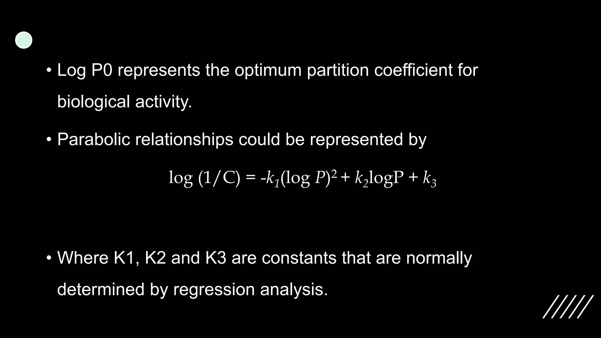 QSAR applications: Hansch analysis and Free Wilson analysis, CADD | PPTX