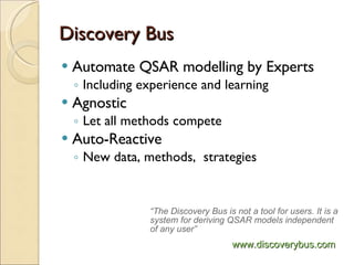 Discovery Bus: UK QSAR meeting at GSK | PPT