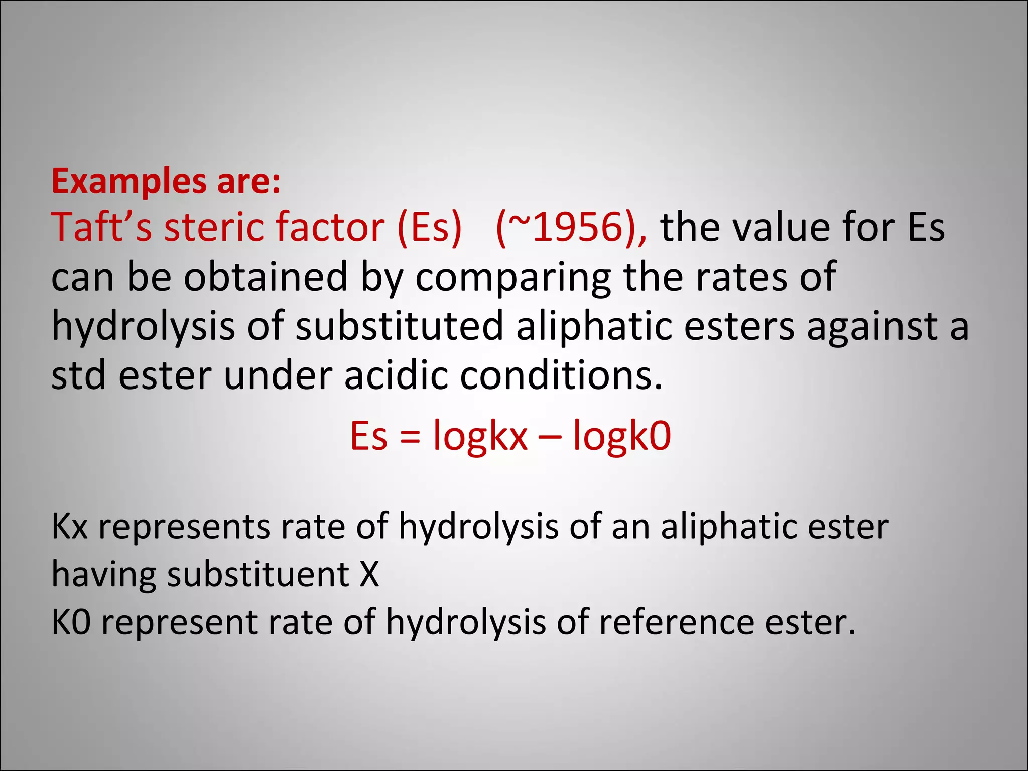 Qsar by hansch analysis | PPT