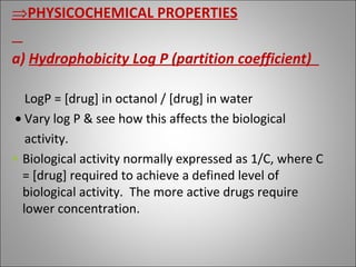 Qsar by hansch analysis | PPT