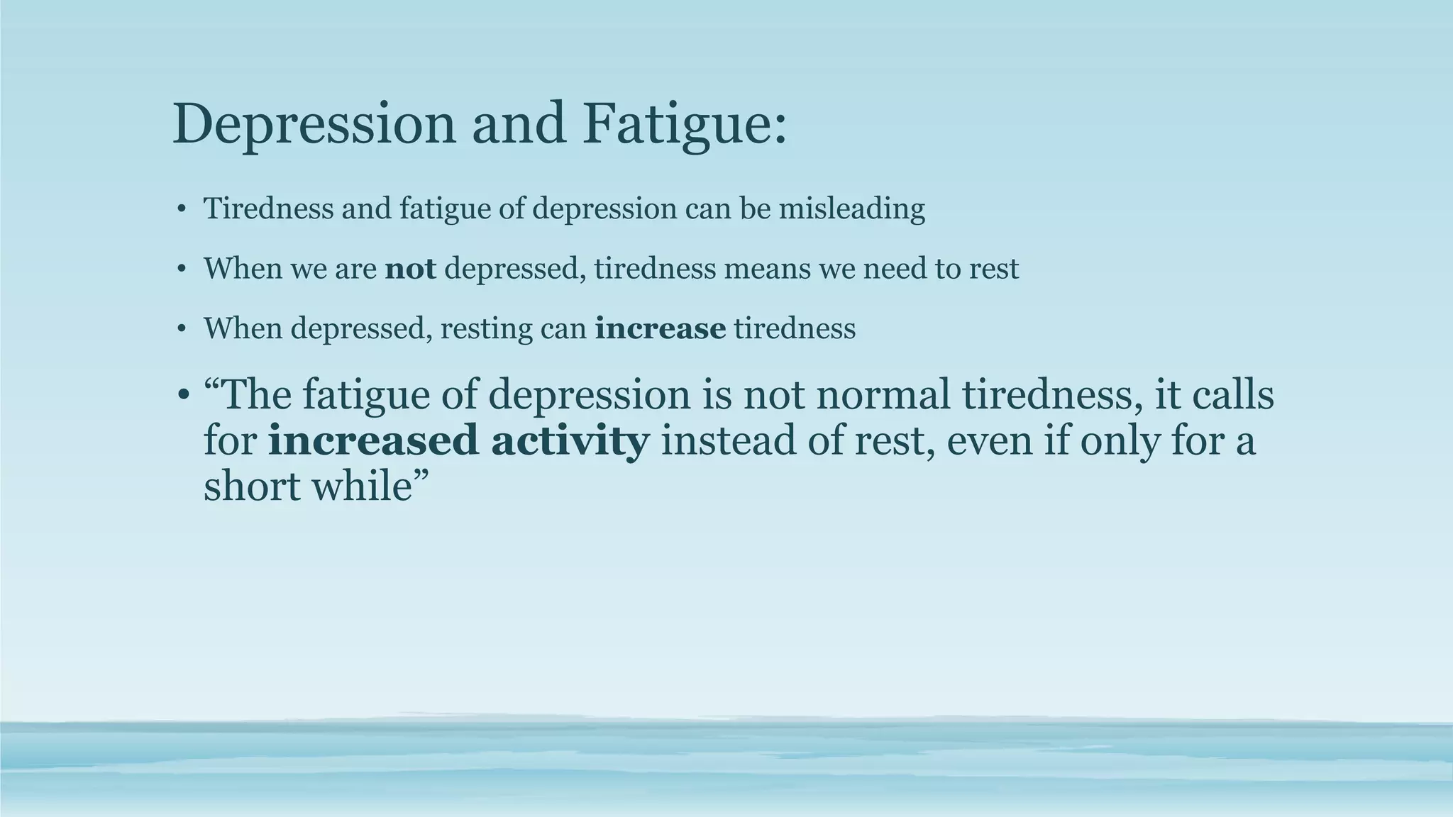 Qs behavior activation depression | PPTX