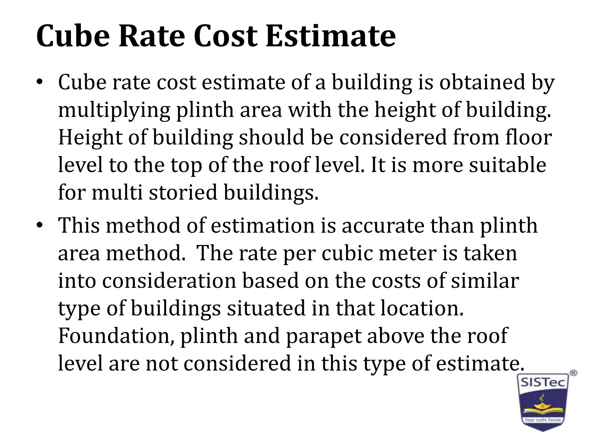 Quantity Survey and Estimation basic terms | PPTX