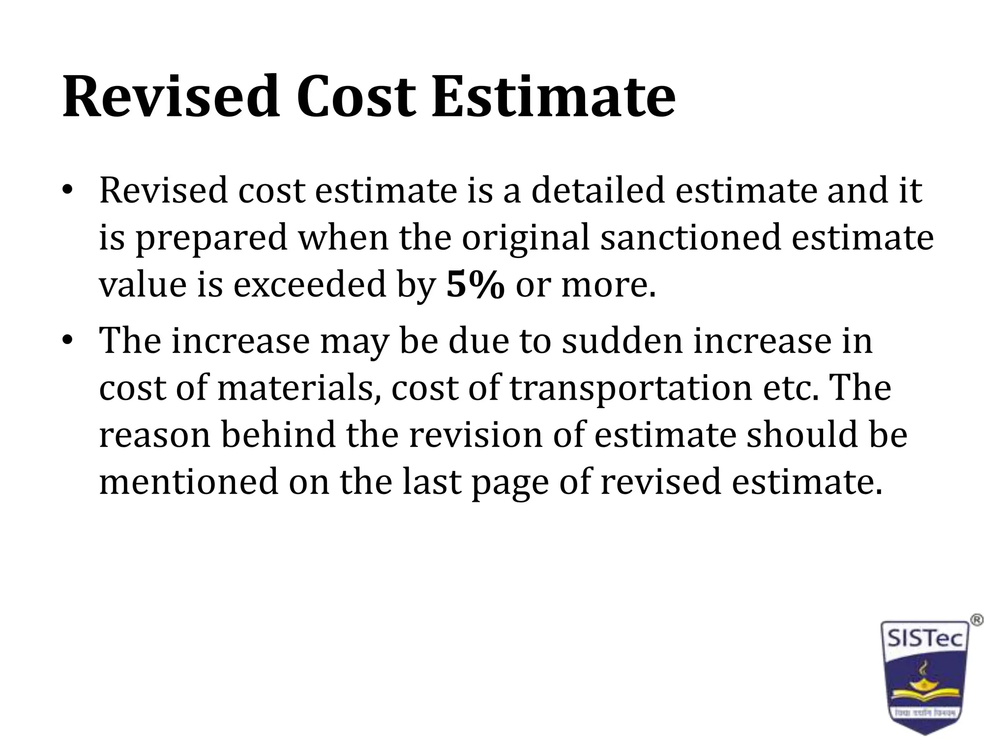 Quantity Survey and Estimation basic terms | PPTX