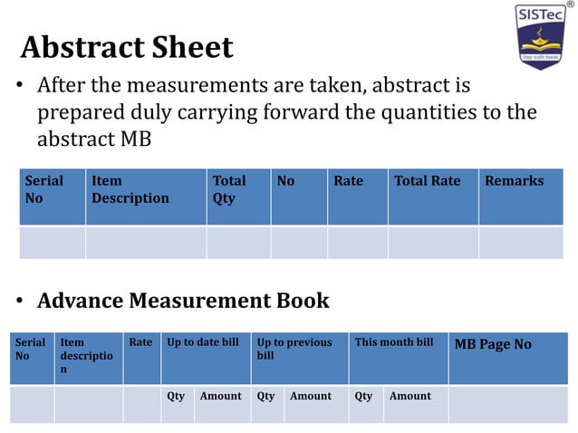 Quantity Survey and Estimation basic terms | PPTX