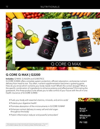 Q sciences products catalog 2020 | PDF