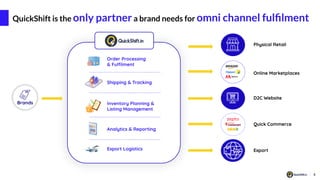 Quickshift- A supply Chain enablement company in India.pdf | Logistics ...